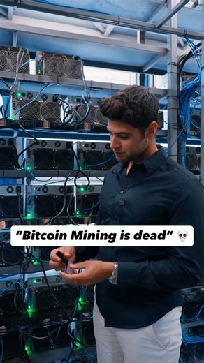 1.2K views | Everyone says “Bitcoin mining is dead.” But that’s only...