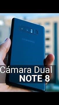 Así funciona la cámara dual en el Note 8