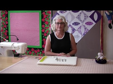 Getting to know the markings on your sewing machine feet