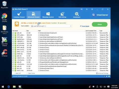 Clean the Junk off Your Computer with Wise Disk Cleaner