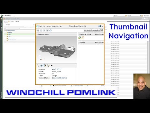PTC Windchill PDMLink - Thumbnail Navigation
