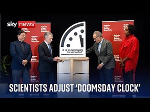 'Doomsday Clock' moves closer to midnight amid threats of climate change, nuclear war and pandemics