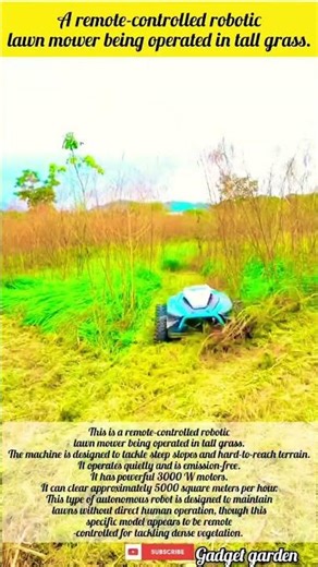 Beast Mode Mowing | This Robot Eats Everything.