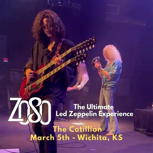 Zoso: The Ultimate Led Zeppelin Experience · Thursday, March 5 2026 · The Cotillion