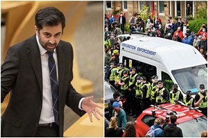 Blame lies solely with Home Office after immigration protest says Yousaf