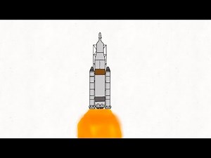 Rocket launch system | Rocket animation | sound effects