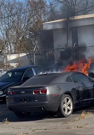 im listening #elliotjohnson #thefather #fire #camaro #littlerock | camaro