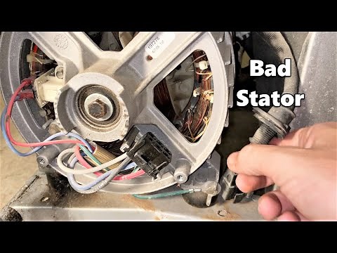 What a Bad Generator Stator Looks Like