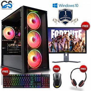 Fast Gaming PC Bundle Intel Core i5 16GB 1TB HDD 128GB SSD GT 730 Win10 Desktop  | eBay UK