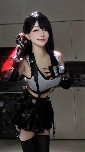 Its Tifa Lockhart Cosplay 🤩 #shorts #cosplay