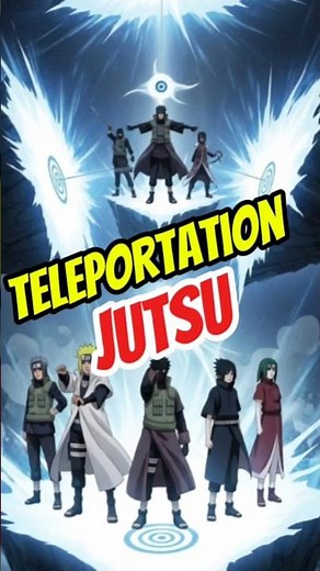 Which Is the Strongest Teleportation Jutsu in Naruto? (You’ll Be Shocked #naruto #anime