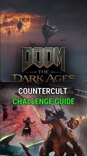 DOOM: Dark Ages - All Cultist Circle Locations (Countercult Challenge) #doomthedarkages #guide