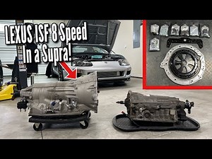8 Speed ISF AA80E Trans Swapped into MK4 Supra Using DomiWorks Adapter (How To Install Part.1)