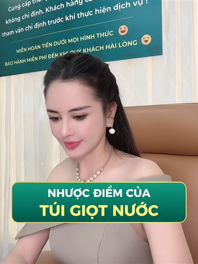 Nhược điểm của túi giọt nước là gì? #ceonhale #nhaleana #jtangelhospital #tuvanthammy #nangnguc