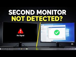 Second Monitor Not Detected on Windows 10/11? Try These Fixes
