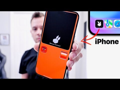 Rabbit R1 app on iPhone