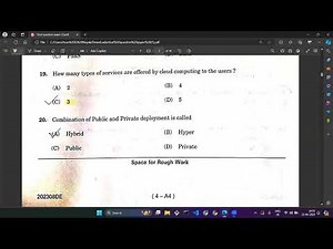 DCET 2023 | Question Paper Solved | Diploma CET Complete Question Paper Solved