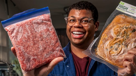 We tested this unconventional method for defrosting meat: Video