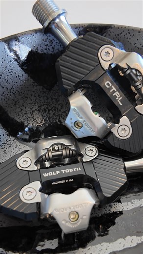 F Y X O on Instagram: "ATTENTION BIKE DORKS. @wolf_tooth_comp just dropped a line of clipless pedals good enough to eat. CTRL ALT DEL Superb finish. Light weight. Adjustable Q factor. Made in America. The CTRL is my favourite all-rounder and is going straight on my bike after I’m done eating."