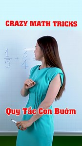 Quy tắc con bướm trong phép tính với phân số #toancohien | Toán Cô Hiền - SMath