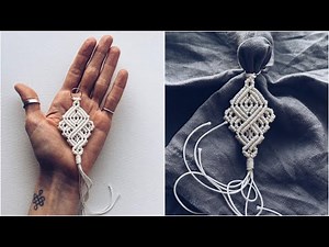 New Pattern Macrame boho keychain