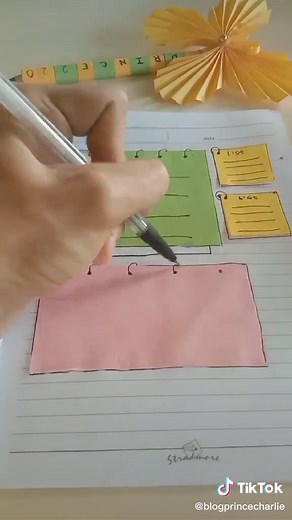 DIY Handmade Sticky Notes - Paper Craft Ideas for Journaling