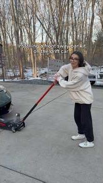 Front sway bar kit install