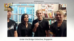 A freewheeling conversation with Under the Bridge Collective, Singapore who are in the city to perform at the the INTERFACE Ed X 2024. Shahizman Sulaiman,Shruthi Nair, Sufri Juwahir & Shahrin Johry share their thoughts. #dance #performingarts #dancers #colelctive #singapore | UP WORDS | Facebook
