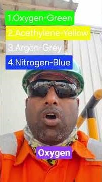 7.How many types of Compressed gas Cylinder and colour?