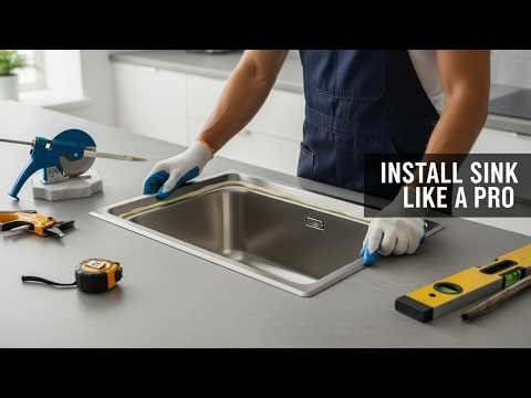 How to Install a Kitchen Sink Like a Pro!