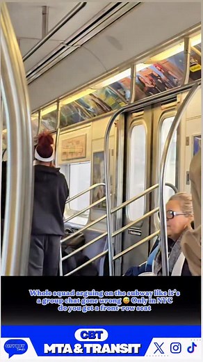13K views · 178 reactions | Whole squad arguing on the subway like it’s a group chat gone wrong  Only in NYC do you get a front-row seat to five different conversations… all on the same MTA car  #cityboytimes #nyc #newyorkcity #mta #nyctrain #nycsubway #onlyinnyc #nyclife #subwaystories #trainride #commuterlife #citystories #streetvibes #urbanlife #fyp | Gomez V Omar | Facebook