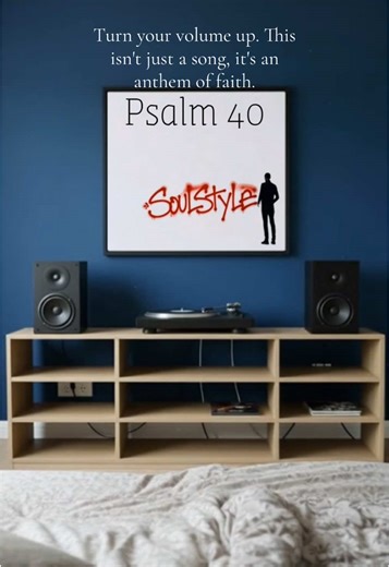 Psalm 40 -SoulStyle 🔥🔥🔥 I waited patiently for the Lord; he turned to me and heard my cry. He lifted me out of the slimy pit, out of the mud and mire; he set my feet on a rock and gave me a firm place to stand. He put a new song in my mouth, a hymn of praise to our God. Many will see and fear the Lord and put their trust in him. Blessed is the one who trusts in the Lord, who does not look to the proud, to those who turn aside to false gods. Many, Lord my God, are the wonders you have done, th