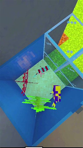 Bedroom with Aquarium #minecraft #viral #minecraftbuilding #trending