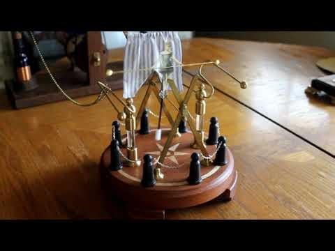 Electrostatic Tightrope Walker