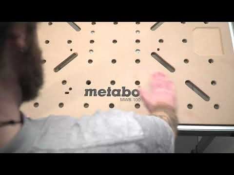 How to set up the MWB 100 - Metabo Multifunction Table