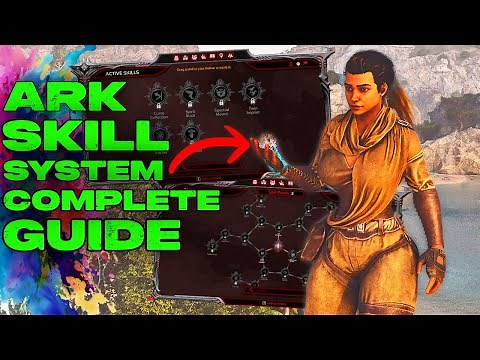 Ark SKILL SYSTEM Complete GUIDE!! How To Unlock, Use, and Get Skills in Ark Survival Ascended!!!