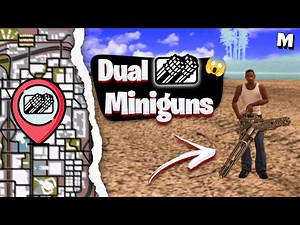 How to Get the Minigun in GTA San Andreas ♾️ Unlimited Ammo + Dual Wield 💪🏼🔫