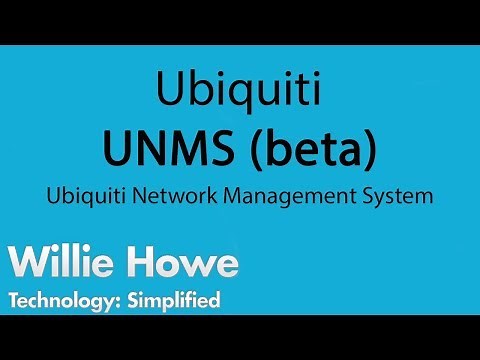 Ubiquiti Network Management System (UNMS Beta)