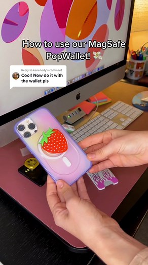 Innovative MagSafe PopWallet for iPhones