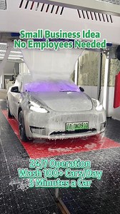 A compact wash setup that works hard, even when no one's around #carwash #carwashing #carclean #carcleaning #autocarwash #touchlesscarwash | Liaoning CBK Carwash Solutions Co., Ltd.