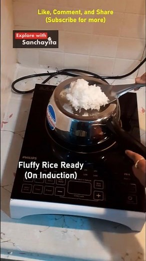 How to cook perfect rice on induction in 5 minutes