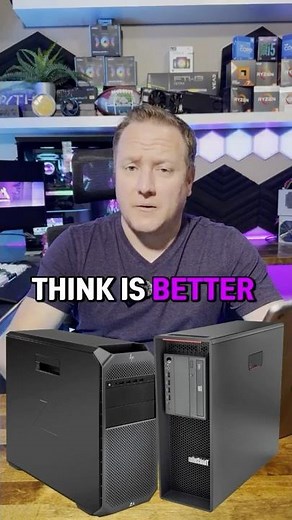 BEST Budget Workstations for Gaming AND Daily Use - HP Z4 G4 vs Lenovo P520