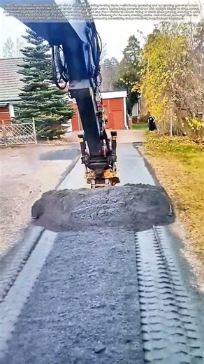 Spinning to Spread: How a Rotating Blade Transforms Road Grading