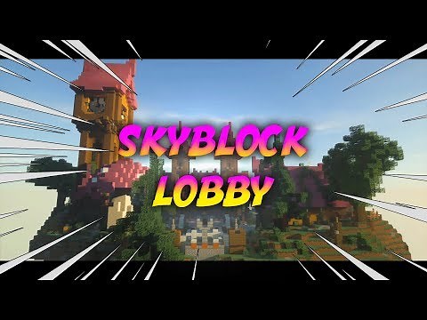 MINECRAFT SKYBLOCK LOBBY MAP FREE DOWNLOAD