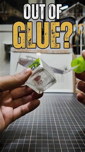 DO THIS when your Tamiya glue runs out!