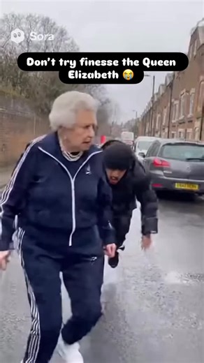3.6K views · 707 reactions | Queen Elizabeth ain’t playing games 藍 #foryou #viral #queenelizabeth #roadman #hoodcomedy #london #knifecrime | Ai Artificially Lit | Facebook
