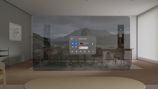 Use View Mirroring or AirPlay Receiver on Apple Vision Pro