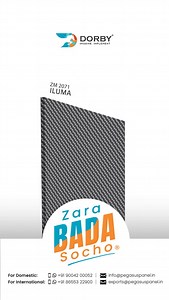 Experience our laminates, which feature an infinite pattern that provides a modern twist on classic design, creating a seamless and continuous look that enhances any space. Dorby - Zara Bada Socho . . . #Dorby #Laminates #Plywood #Acrylics #luxurylaminates #homedecor #interiordesign . . . [Dorby, Laminates, Plywood, Acrylics, Luxury, Home Decor, Interior Design] | Dorby