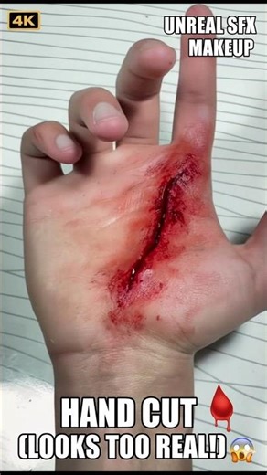 #SFXMakeup #FakeWound #RealisticWound #DeepCut #HalloweenMakeup #SpecialEffects #MakeupTutorial