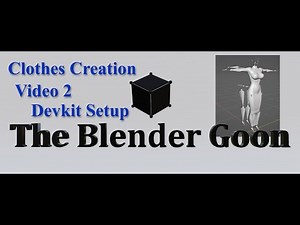 How to create clothes for SecondLife video 2